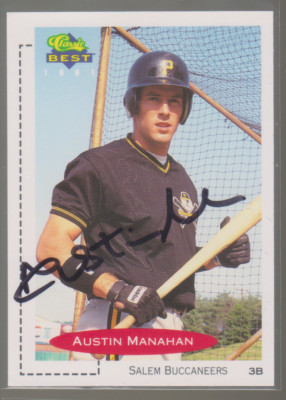 Autographed 1991 Classic Best Austin Manahan - Salem Buccaneers | eBay