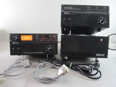 ICOM IC-2KL 500W Linear Amplifier For HF HAM BANDS + ICOM Power Supply ...