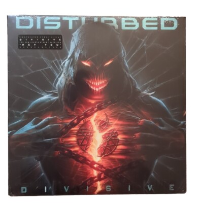 Disturbed - Divisive - LP - NEW - CLEAR VINYL - Hey You - WZRD BLD ...