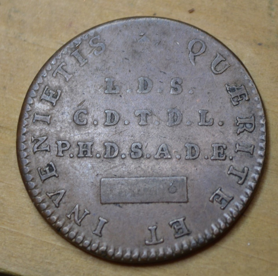Rare FREEMASONRY SAINT-CHARLES 1782 French Masonic Token | eBay