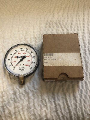 Weiss Instruments Pressure Gauge 0-200 psi | eBay