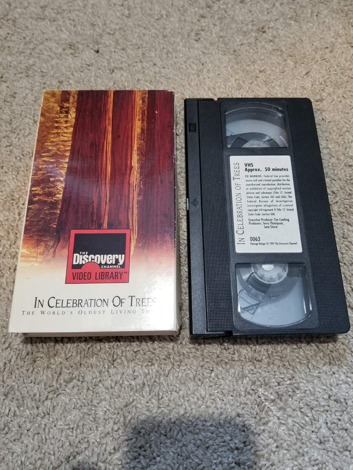 The Discovery Channel Video Library VHS In Celebration of Trees | eBay