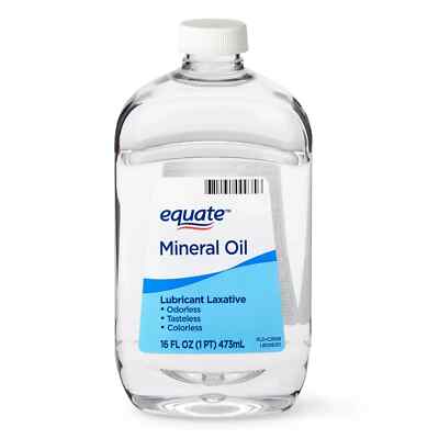 Equate Mineral Oil Lubricant Laxative Liquid for Constipation, 16 fl oz ...