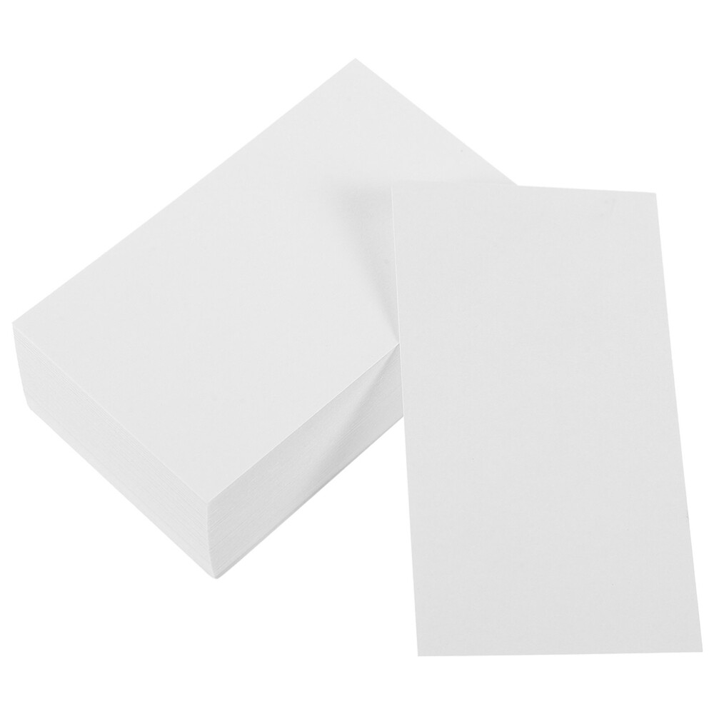 300pcs Paper Blank Cards Index Note Learning Flash Memo for Flash Card ...