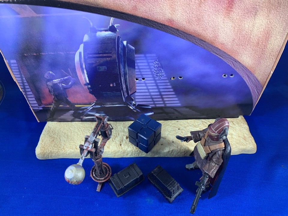 Star Wars Custom Jabba Palace Doirama w/ TT-8L/Y7 gatekeeper droid ...
