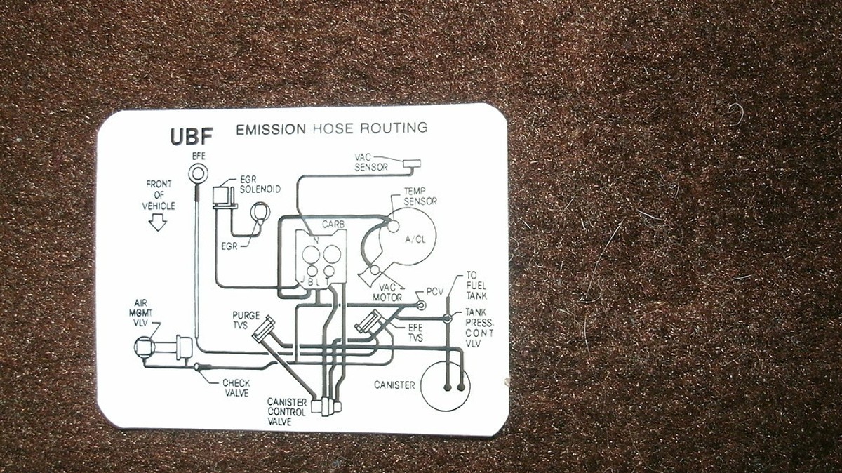 Chevrolet Vacuum Line Diagrams