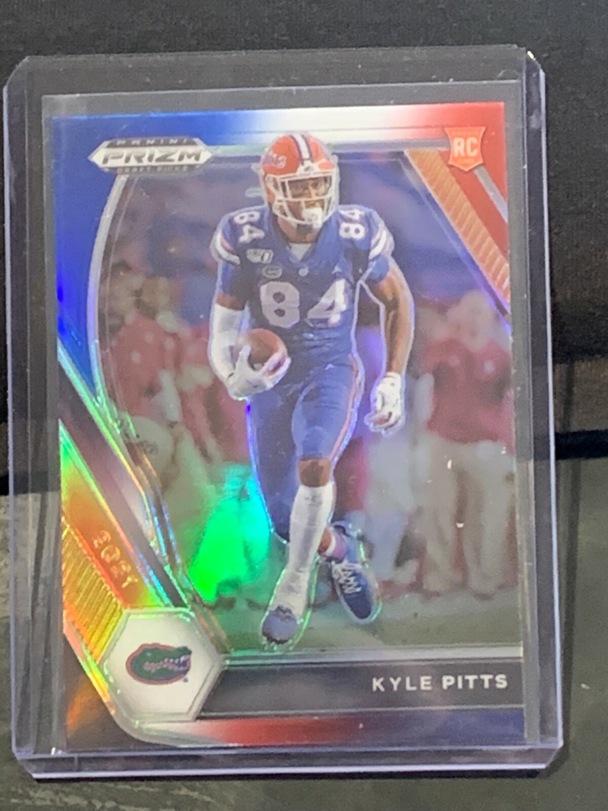 2021 Prizm Draft Picks Kyle Pitts Red White Blue Rookie Card RC #108 | eBay