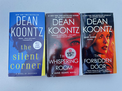 DEAN KOONTZ 4 book SET in the JANE HAWK series Paperback 1-4 | eBay