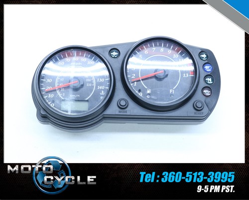 08 2008 KAWASAKI NINJA EX650 650 GAUGES SPEEDO SPEEDOMETER METER 4K ...