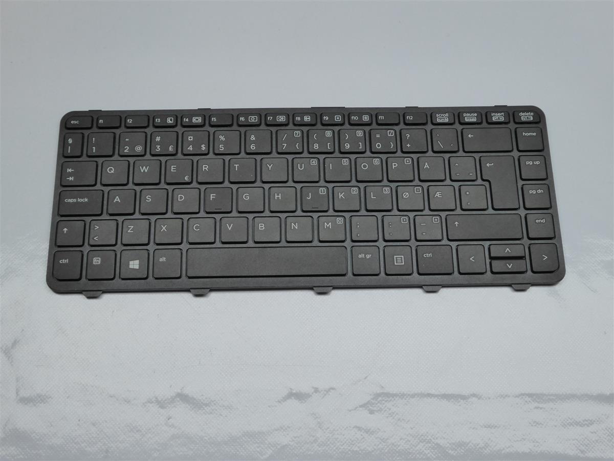 HP Probook 640 g1 Original Keyboard Norwegian Layout 738687-091 #3596 ...