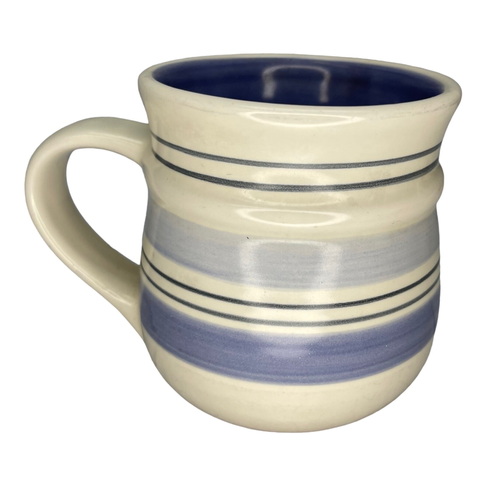 Vintage Pfaltzgraff Rio Stoneware Coffee Tea Mug Cup 4" Mexico Blue ...