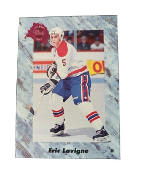 1991 Classic 4 Hockey #22 Eric Lavigne Defense NM+ | eBay