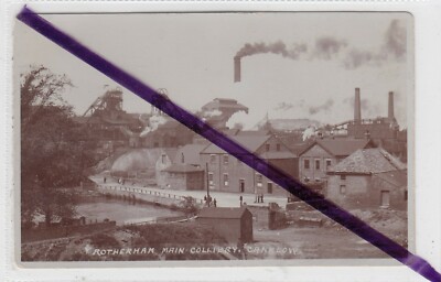 ROTHERHAM Area Canklow Colliery - Pit Head / Variety of Buildings ...