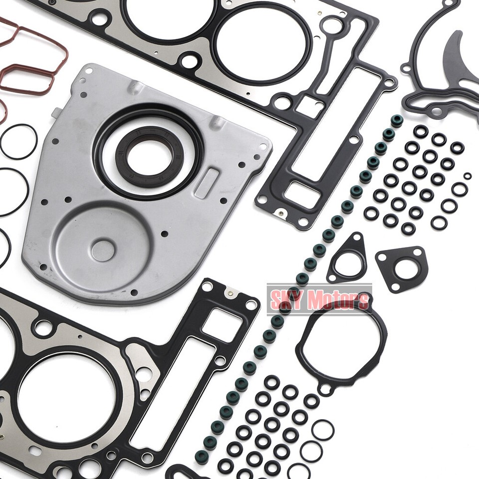 Engine Gasket Seals Overhaul Kit for Mercedes-Benz E280 C250 C300 2.5L ...