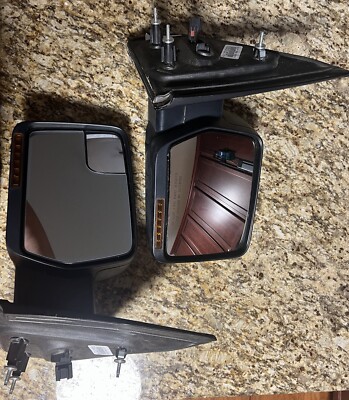11 thru 14 F-150 OEM Genuine Ford Side Mirrors Power Adjustable Glass ...