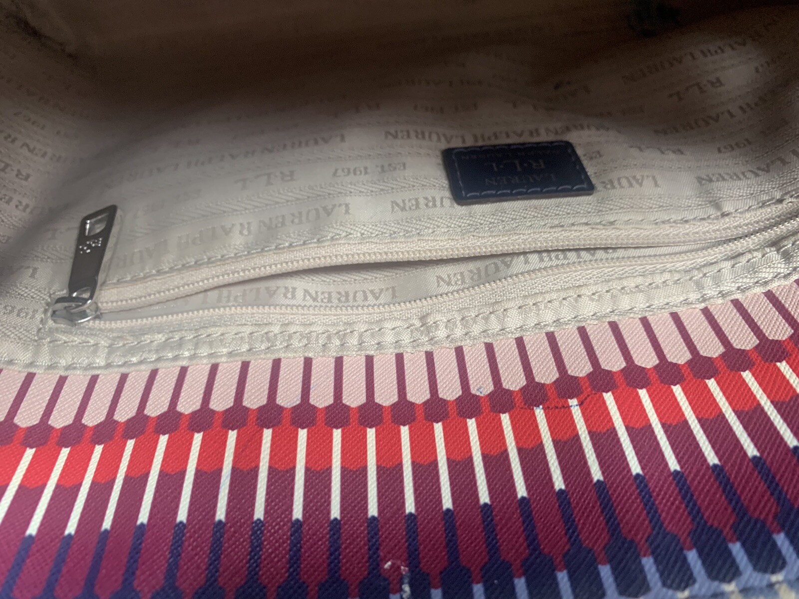 Lauren Ralph Lauren Lindley Alissa Tote with a wallet - Gem