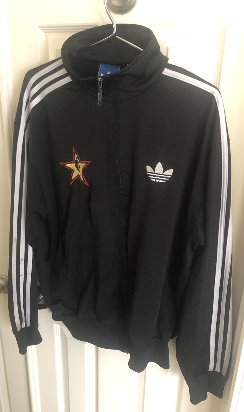Adidas NBA All Star Game Track Jacket Los Angeles 2011 Size L Black ...