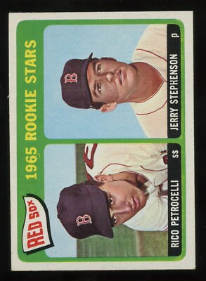 1965 TOPPS BASEBALL # 74 ROOKIE STARS RICO PETROCELLI JERRY STEPHENSON ...