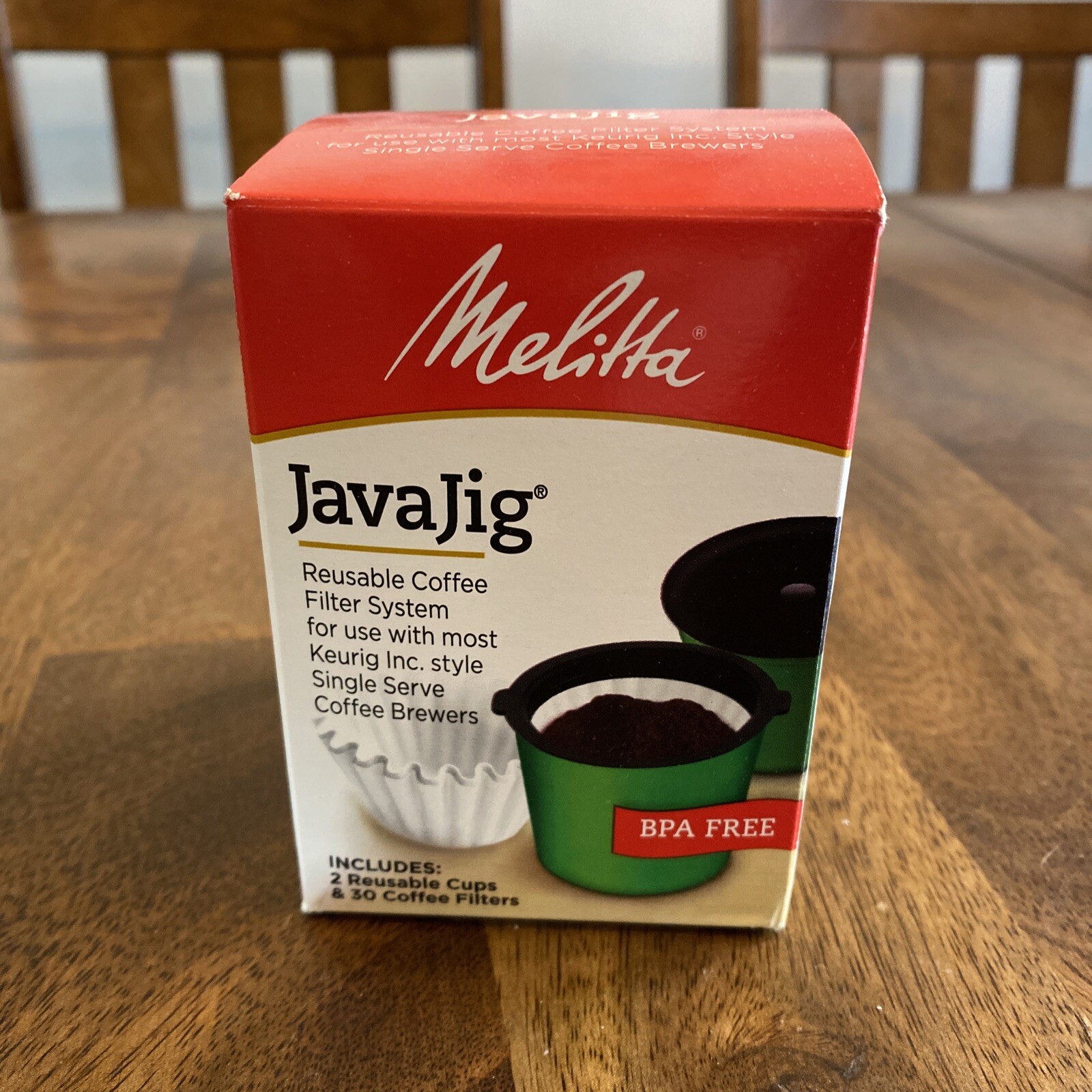 Melitta Coffee and Tea Filters JavaJig Reusable Coffee Filter System | eBay