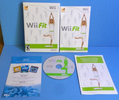 Wii FIT Nintendo Wii COMPLETE WITH MANUAL 45496901073 | eBay
