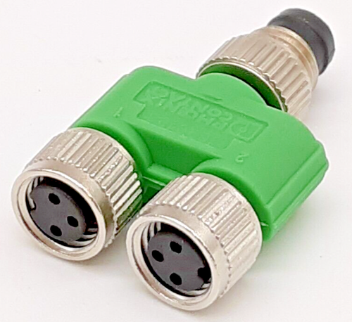 Phoenix Contact SAC-3P-M 8Y/2XM 8FS Connector / Y-Distributor - Box of ...