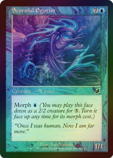 Scornful Egotist Scourge Foil for sale online | eBay