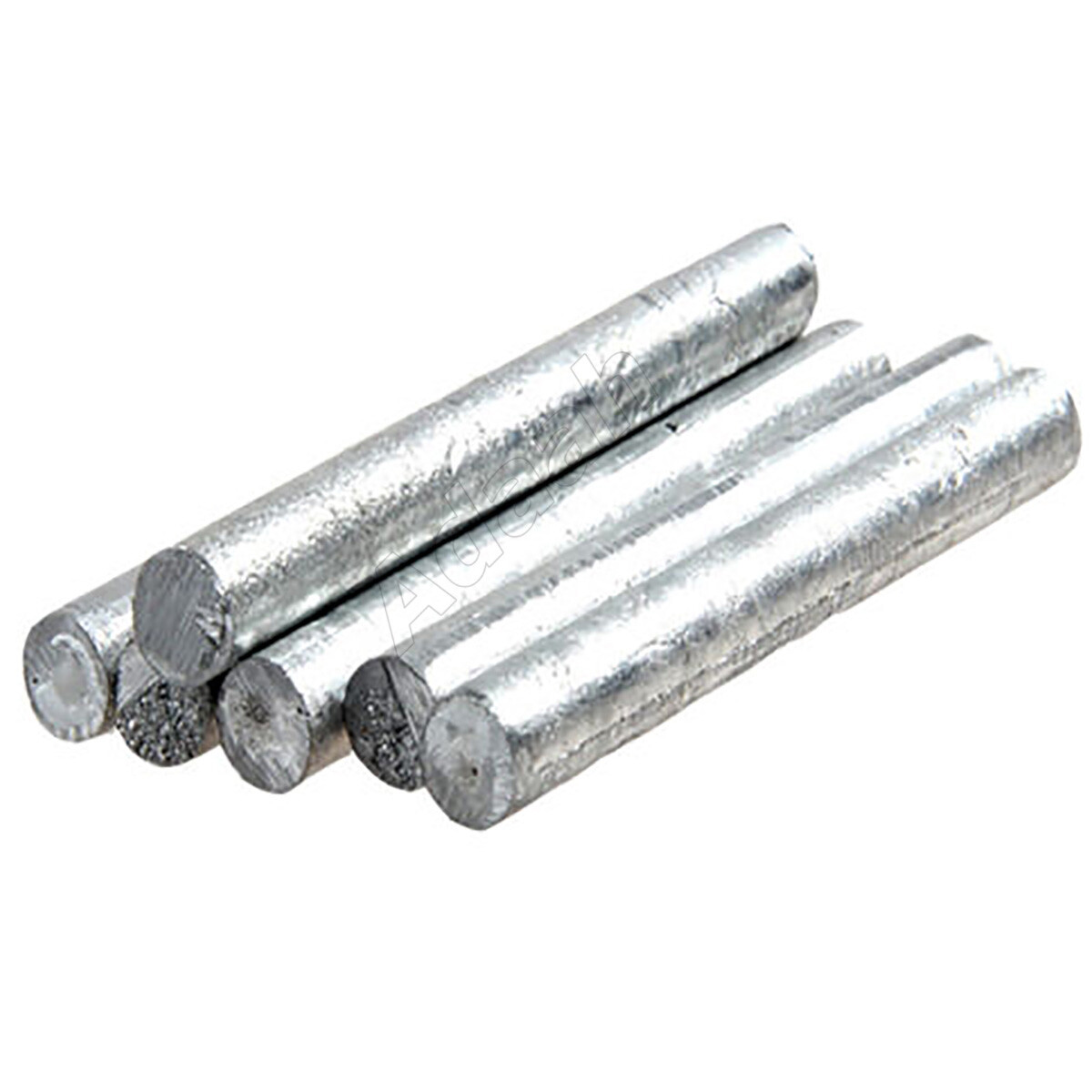 High Purity Zn 99.95% Zinc Rod Anode Electroplating Solid Round Bar Ø ...