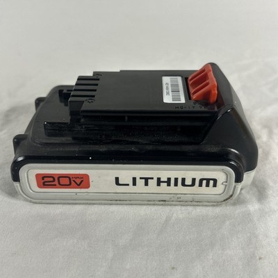 BLACK + DECKER Lithium 20v Max Type 5 LBXR20 Battery Genuine OEM Tested ...