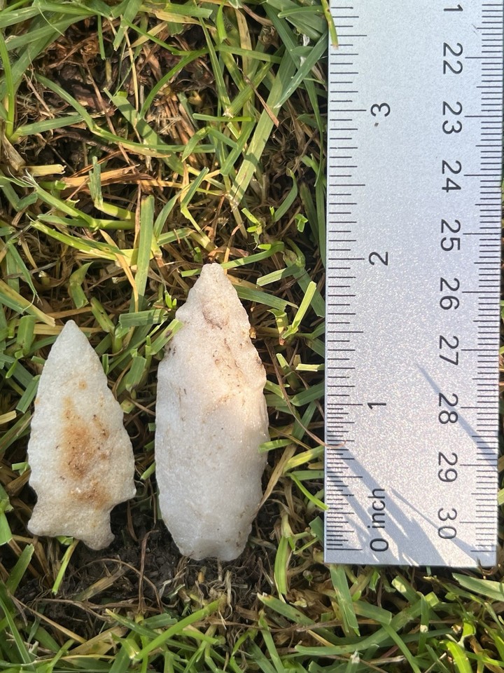Ancient Native American Hixton Quartzite Arrowheads WI Woodland Period ...