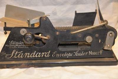 ENVELOPE SEALER -- Mailing Machine -- "THE STANDARD, Model F" | eBay