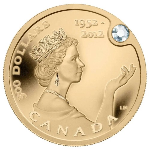 2012 $300 GOLD COIN - HER MAJESTY QUEEN ELIZABETH II DIAMOND JUBILEE | eBay