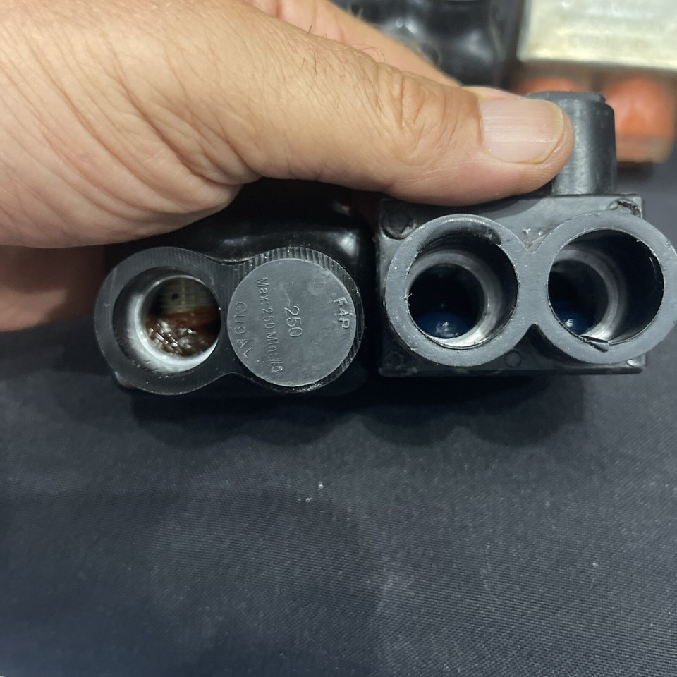 1-BURNDY 1PL250-2 #10-250KCMIL, 1-AL9CU.WIRE And One Polaris Connector ...