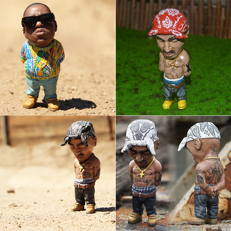 DE Tupac Shakur B.I.G. Notorious Big Biggie Actionfigur Musik Rap Star ...