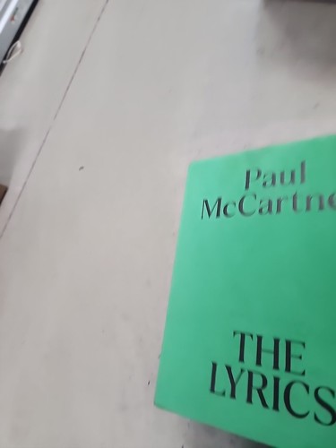 Paul McCartney The Lyrics 1956 - Present 2 Books | eBay