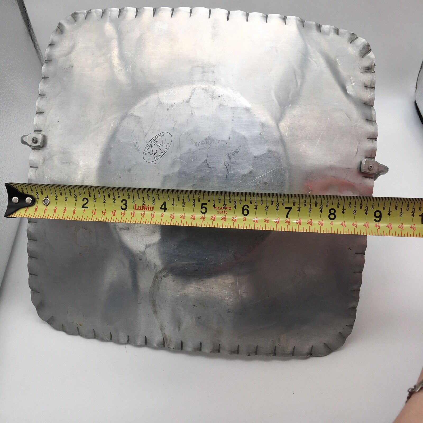 Aluminum Basket Hand Forged Everlast MCM Decor Hammered Engraved Floral ...