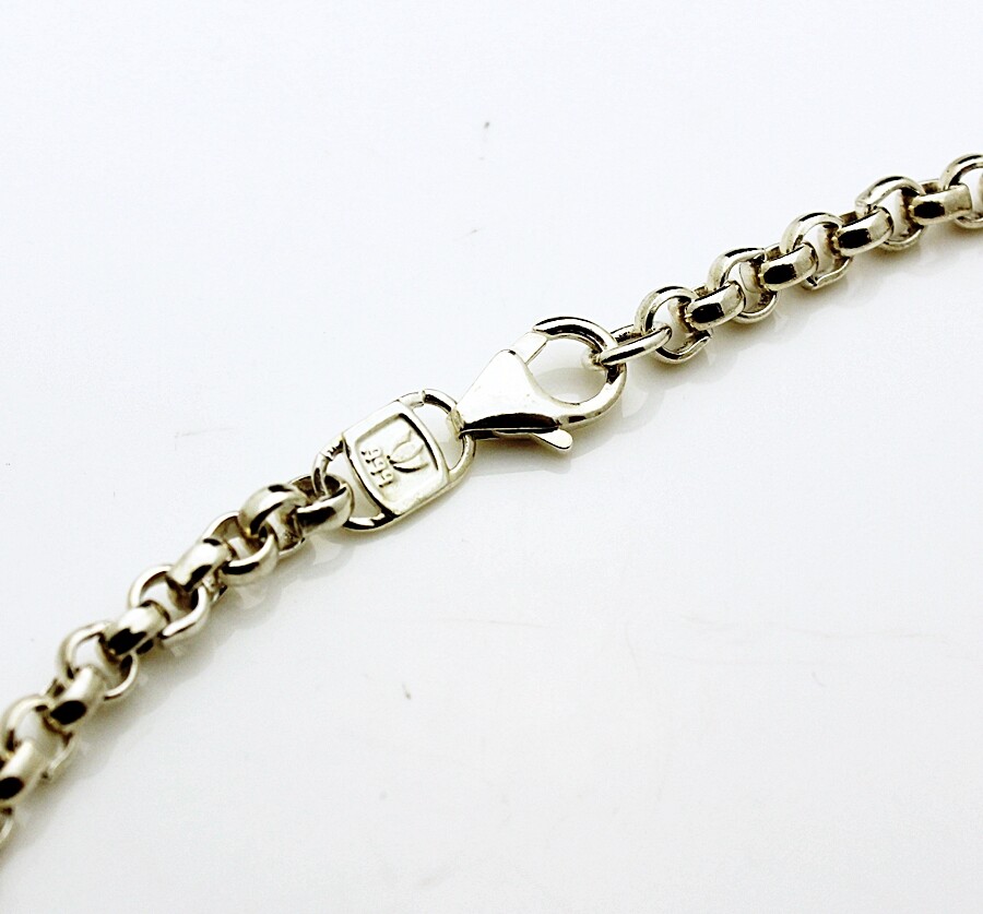 Fine Silver .999 Rolo Link Chain 20" | eBay