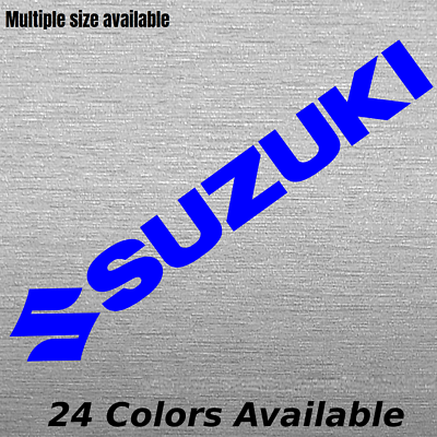 Custom Suzuki decal logo lettering car truck offroad samurai | eBay