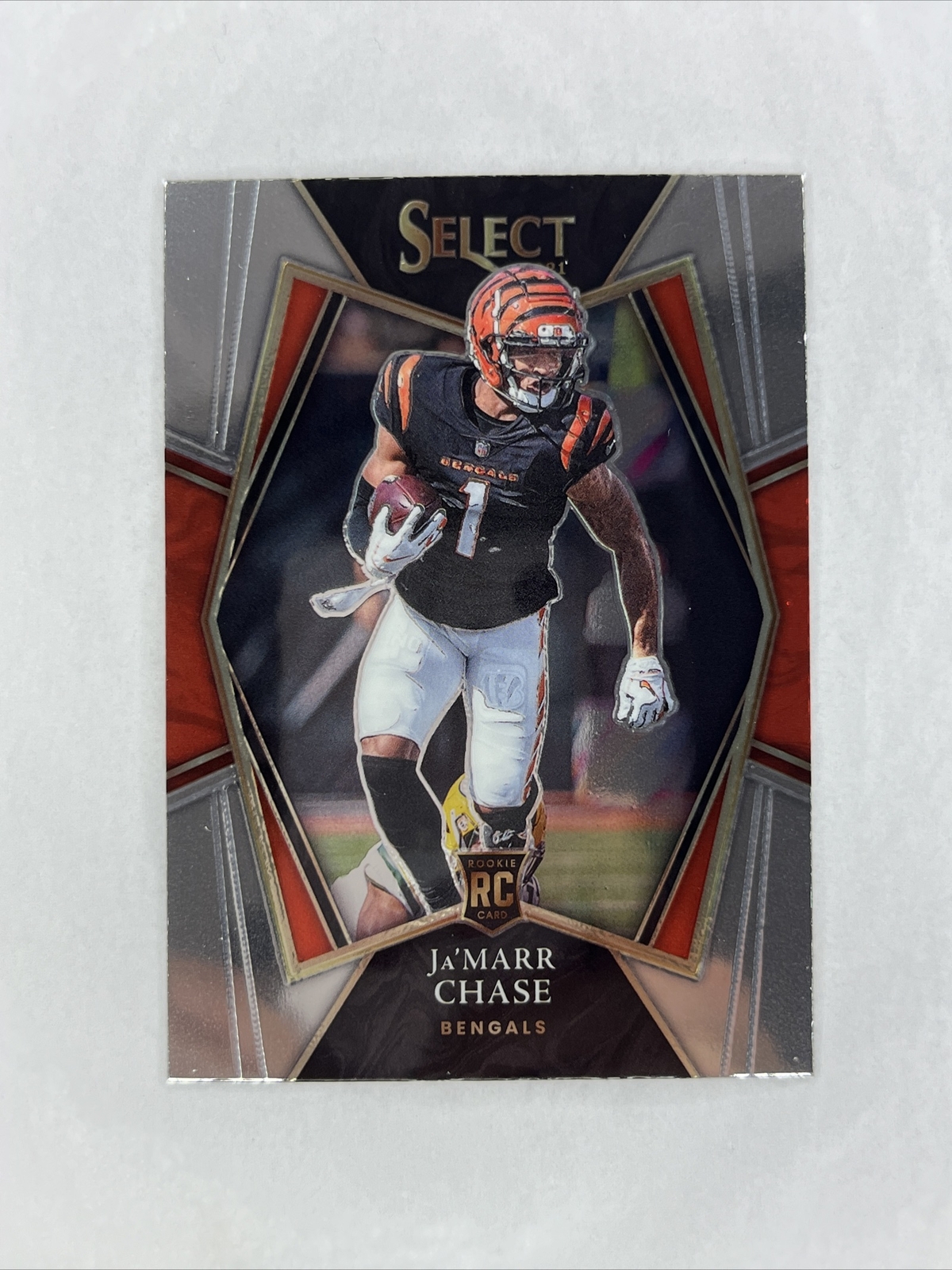 2021 Select JaMarr Chase Premier Level Rookie Card RC #147 | eBay