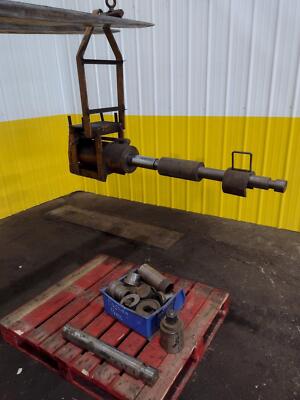 3" DROTT MOBILE HYDRAULIC BUSHING / TRACK PINS PRESS WITH TOOLING ...