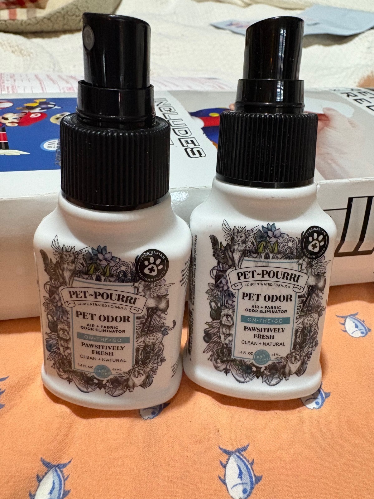 2 PET -POURRI SPRAY BOTTLES 1.4 OZ EACH BRAND NEW NEVER USED | eBay