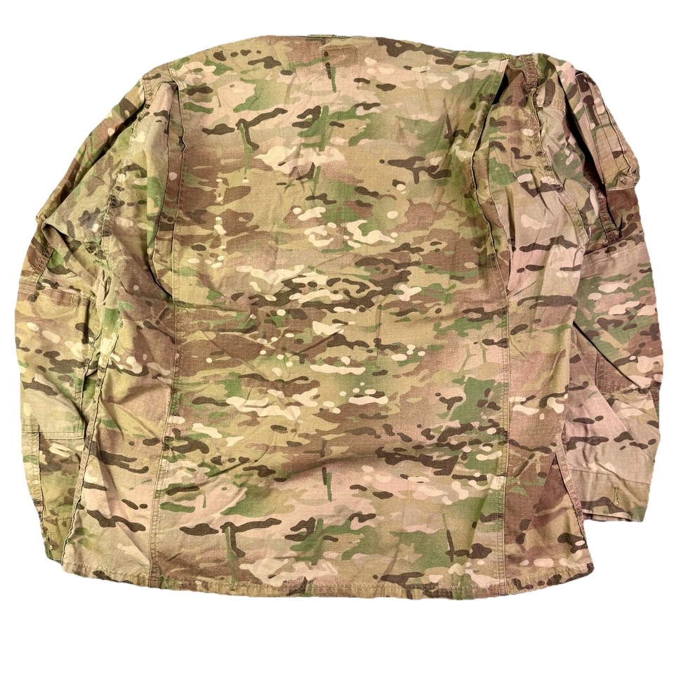 US ARMY FRACU Multicam Coat Combat Uniform Shirt 8415-01-599-0611 X ...