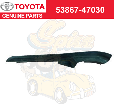 Seal Front Fender To LH / Toyota Prius 5386747030 53867-47030 | Achetez ...