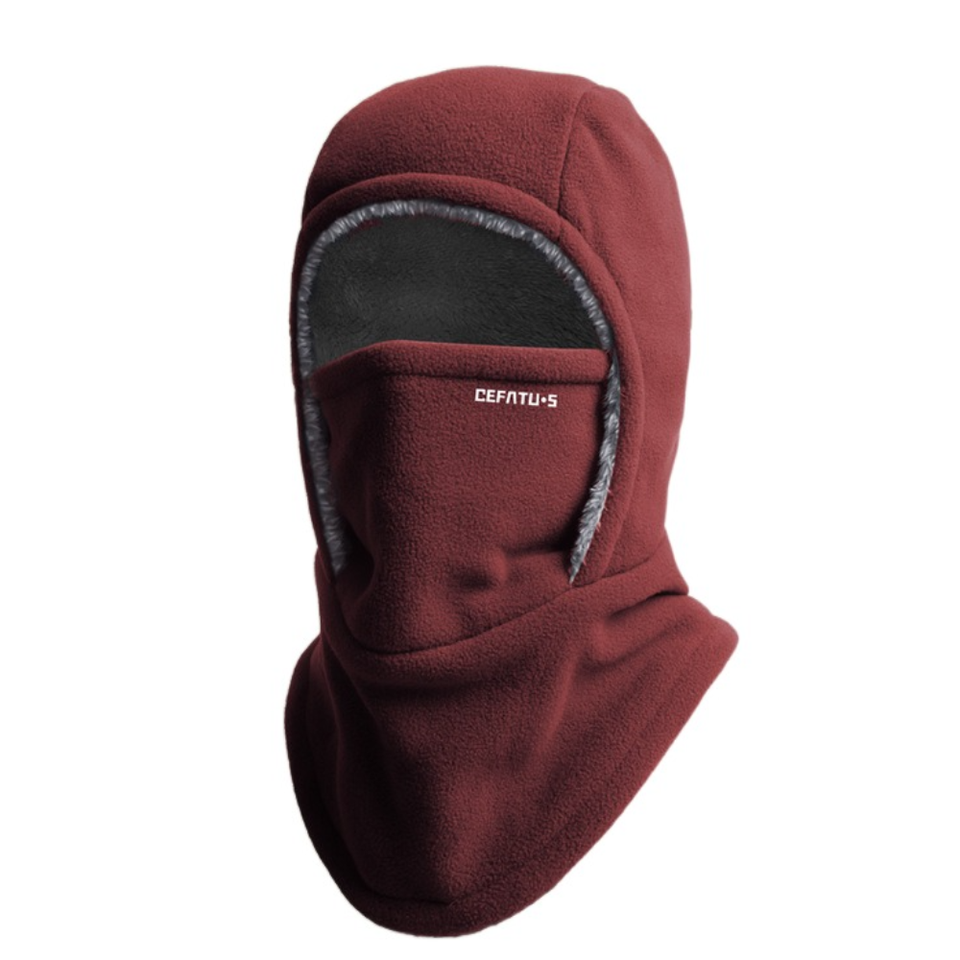 Thermal Balaclava Cycling Cap Cold-proof Ski Windproof Cap Women Men ...