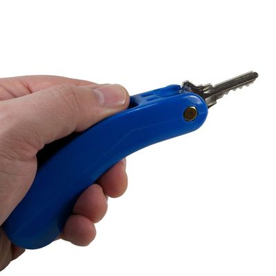 EASY KEY TURNER Holder Arthritis Hands Aid w/ Comfort Grip ~ Holds 2 or ...