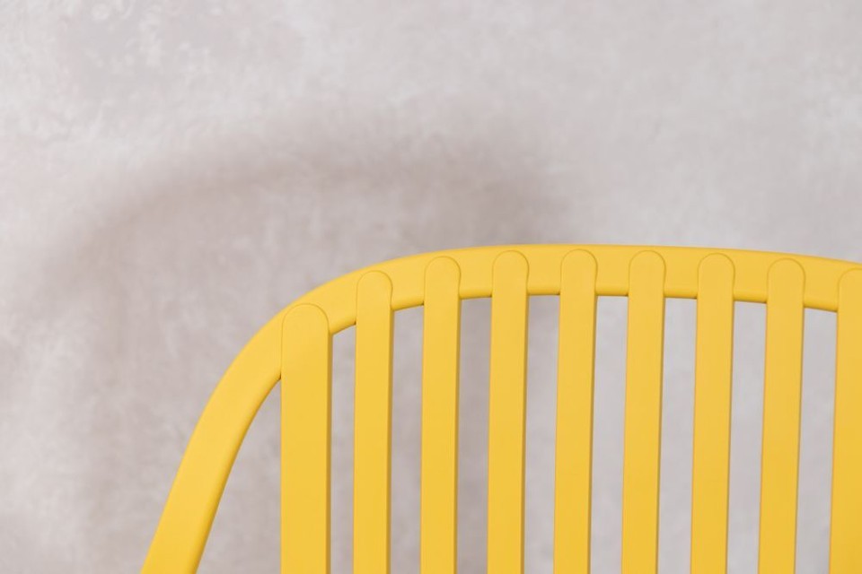 COLOURFUL STACKABLE OUTDOOR GARDEN CHAIRS CHOICE OF SIX COLOURS FULLY ...