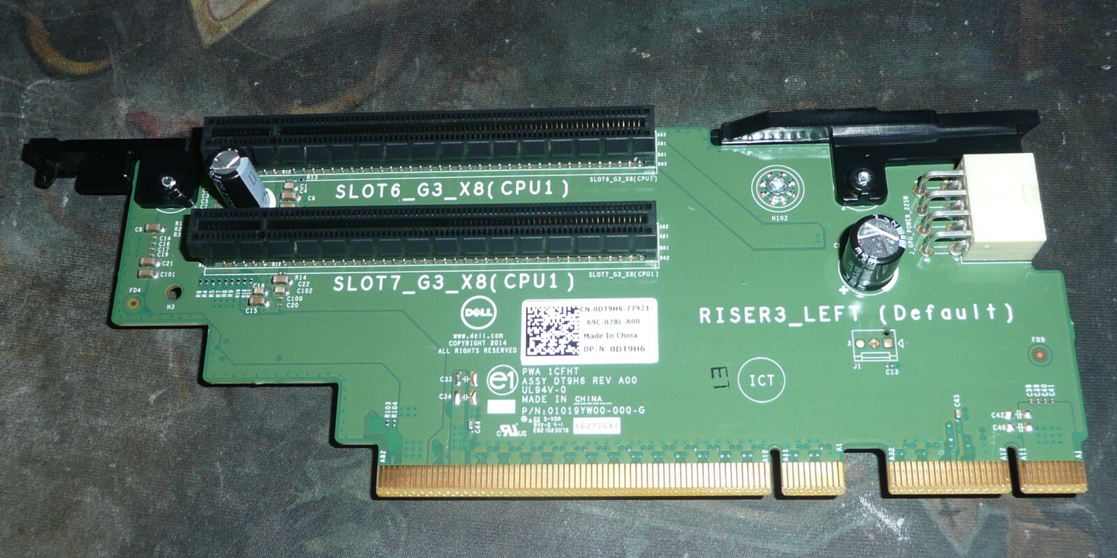 0DT9H6 Dell PCI Riser 3 Card for POWEREDGE R730 for sale online | eBay