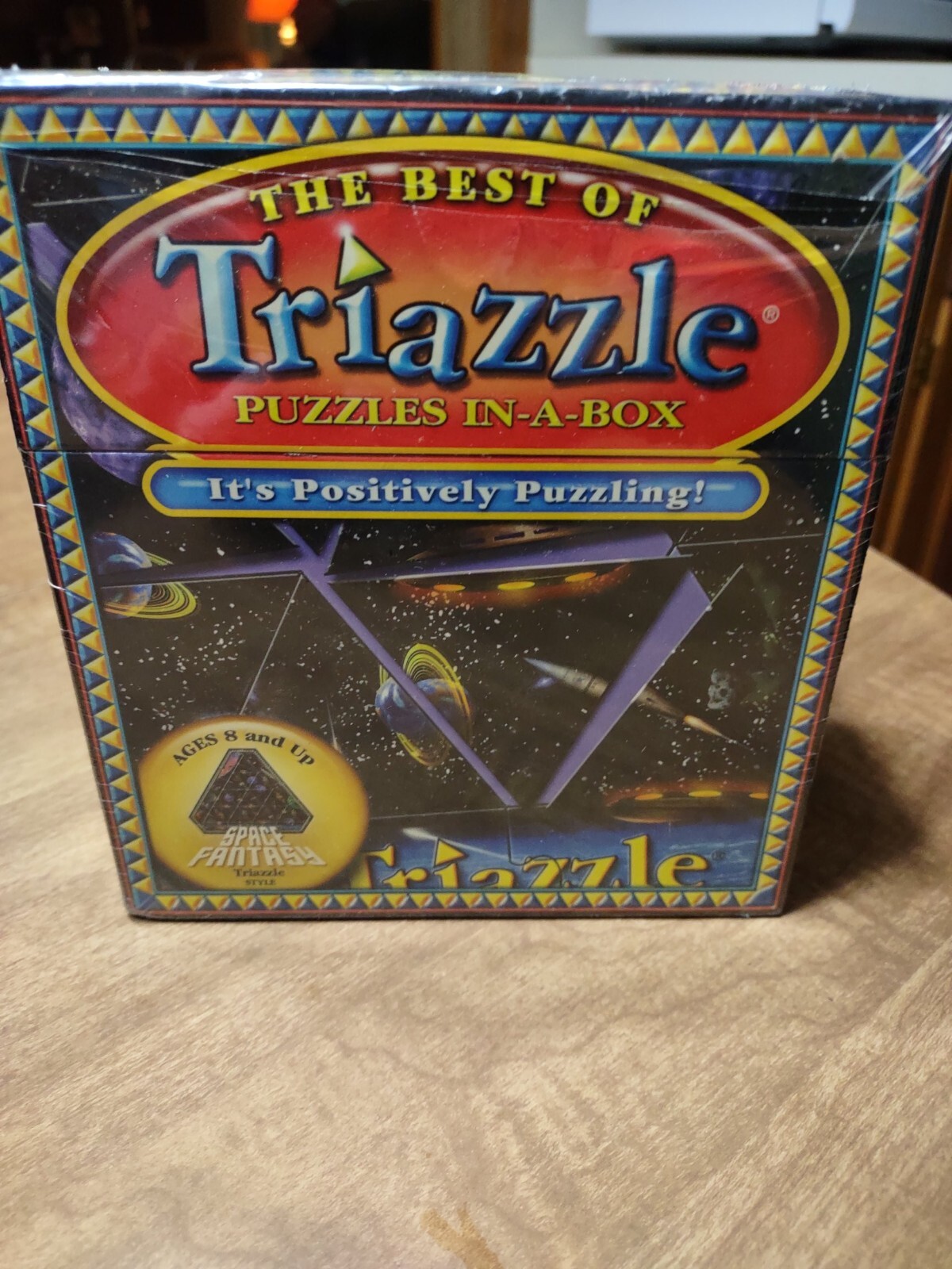 The best of Triazzle Puzzle in a Box Space Fantasy New sealed in box | eBay