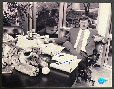 TOM MONAGHAN SIGNED 1984 DETROIT TIGERS 8X10 PHOTO BECKETT COA 148 | eBay