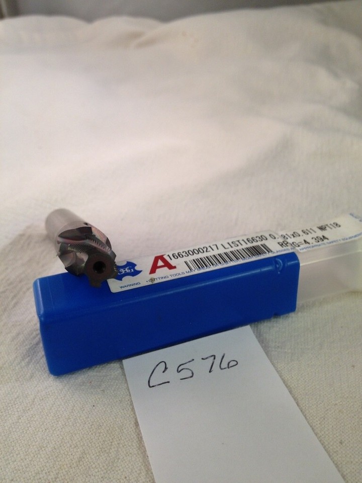 NEW OSG CARBIDE THREADMILL. .381 x 0.611 NPT 18 p/n: 1663000217. COATED ...