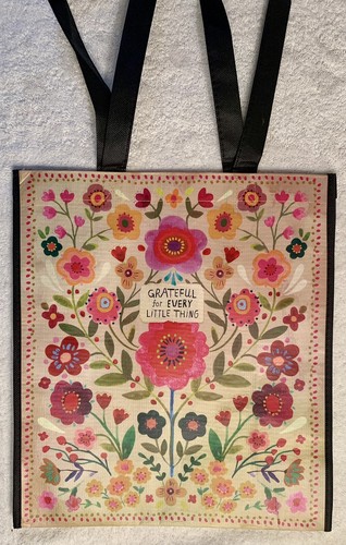 NATURAL LIFE GIFT BAG Grateful For Every Little 80% RECYCLED PLASTIC ...